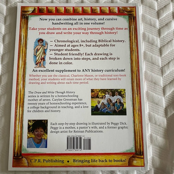 CPR Publishing | Other | Draw And Write Through History Greece And Rome ...